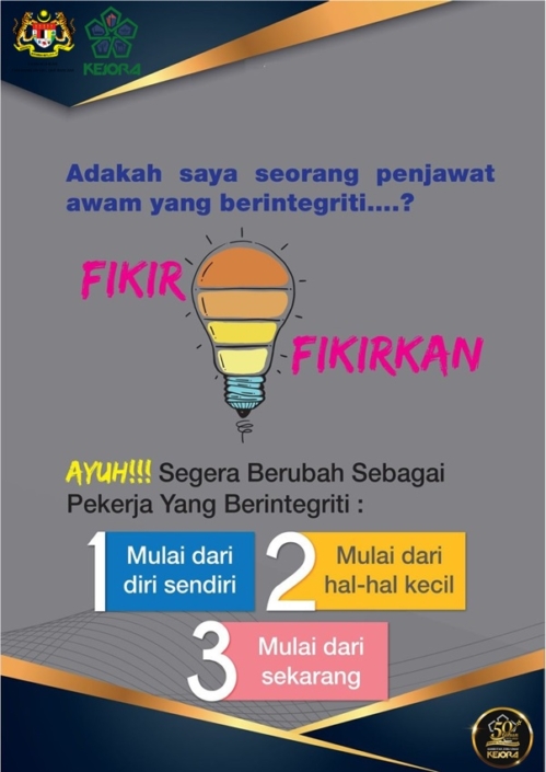 Mesej Integriti - KEJORA